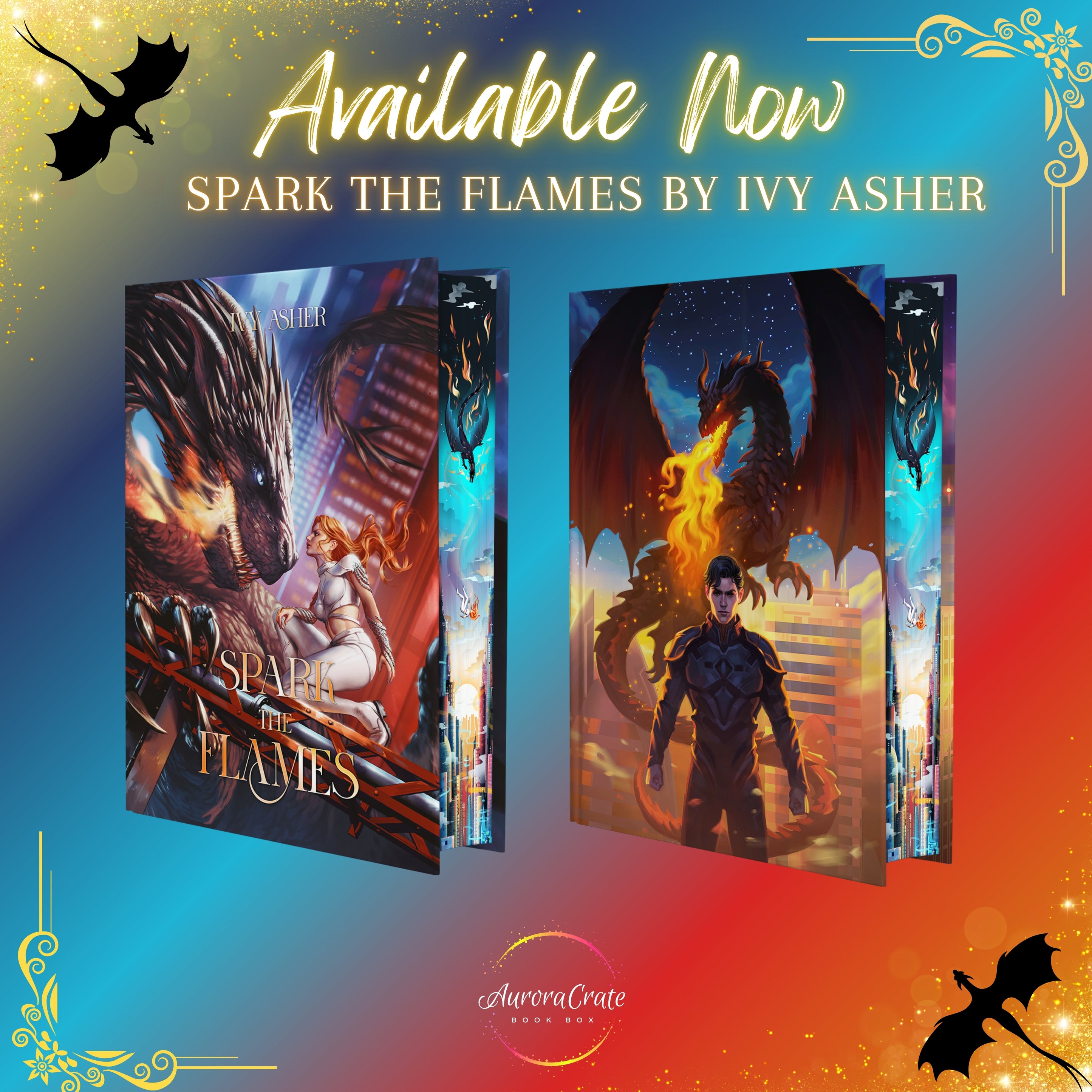 Ivy Asher Book Box – Aurora Crate Book Box