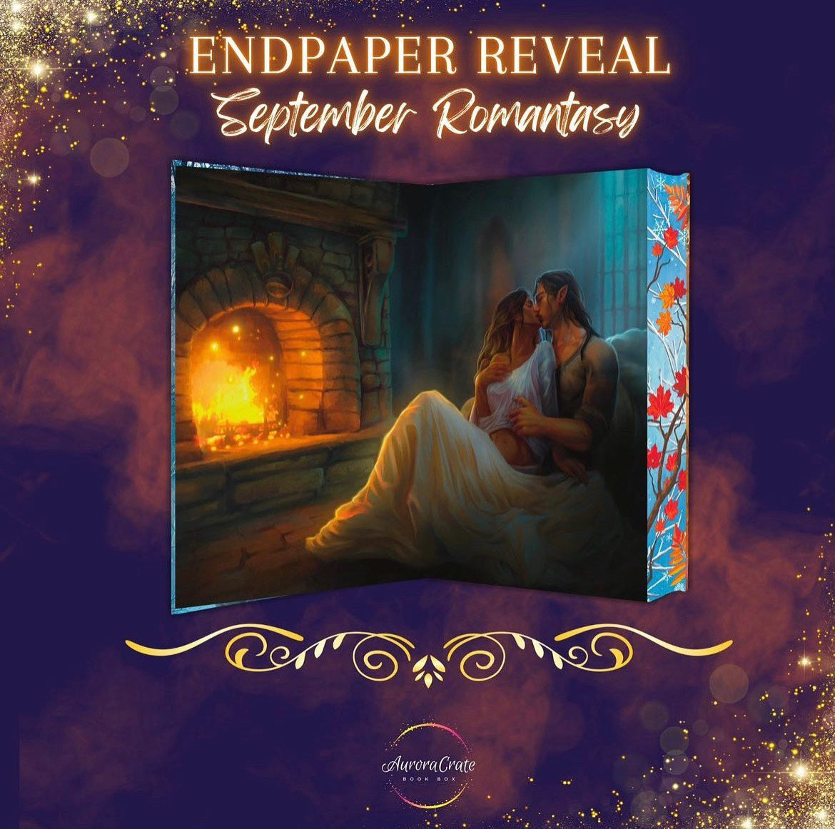 September Romantasy Book Box – Aurora Crate Book Box